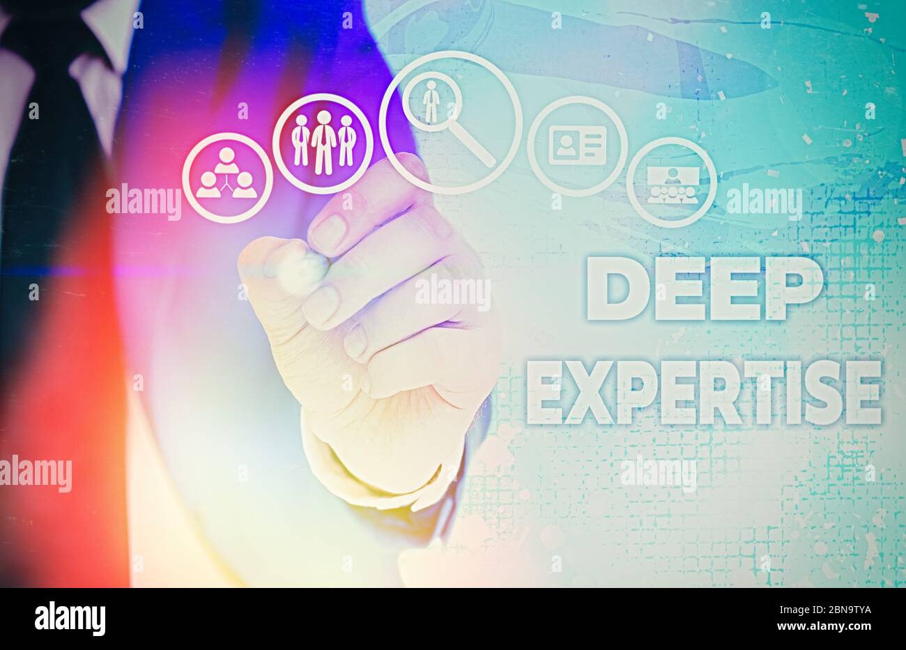 Writing note showing Deep Expertise. Business concept for Great skill ...