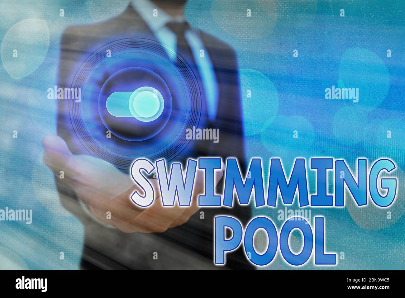 Text sign showing Swimming Pool. Business photo text Structure designed ... Text sign showing Swimming Pool. Business photo text Structure designed ...