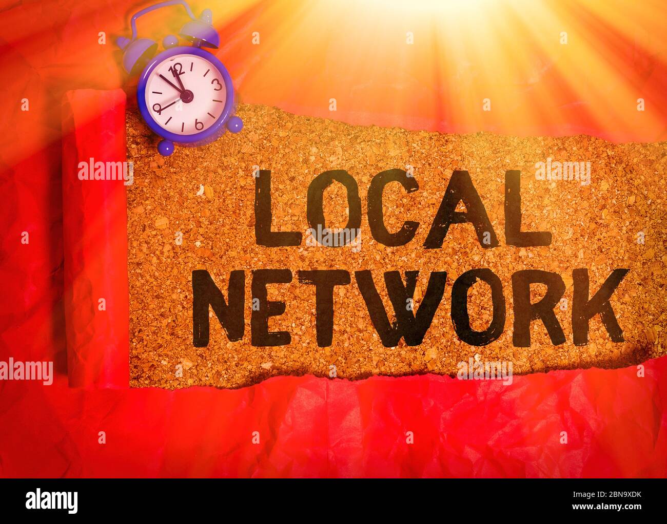 Text sign showing Local Network. Business photo showcasing Intranet LAN ...