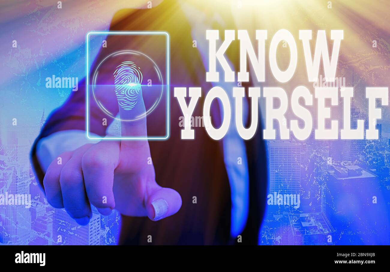 Recognize yourself hi-res stock photography and images - Alamy