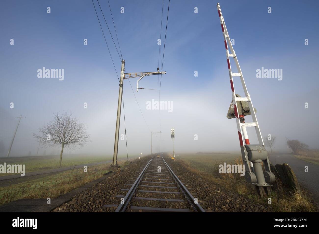 Lifted Railway Track High Resolution Stock Photography and Images - Alamy