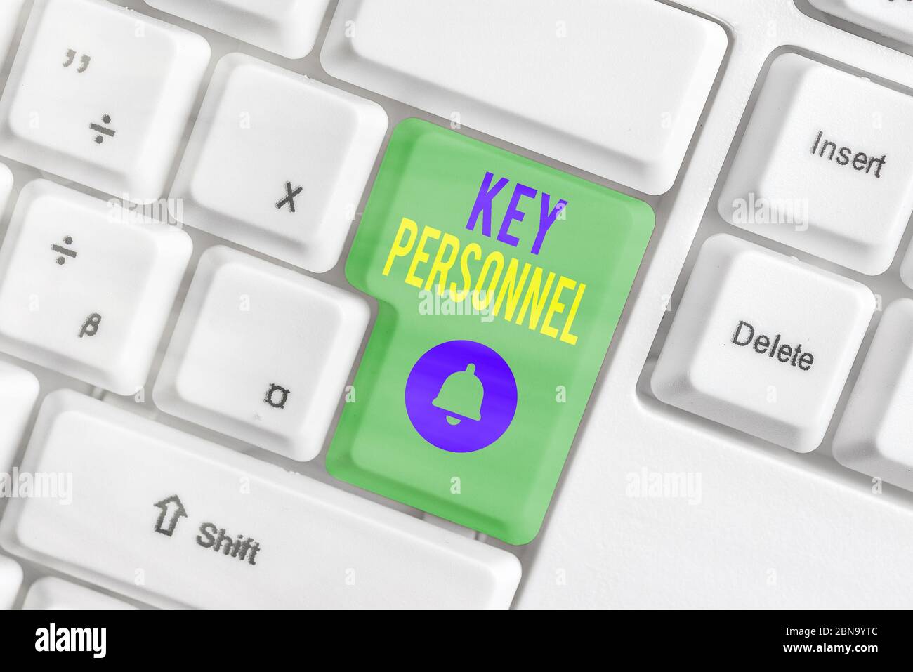 Handwriting text Key Personnel. Conceptual photo Program Directors ... Handwriting text Key Personnel. Conceptual photo Program Directors ...