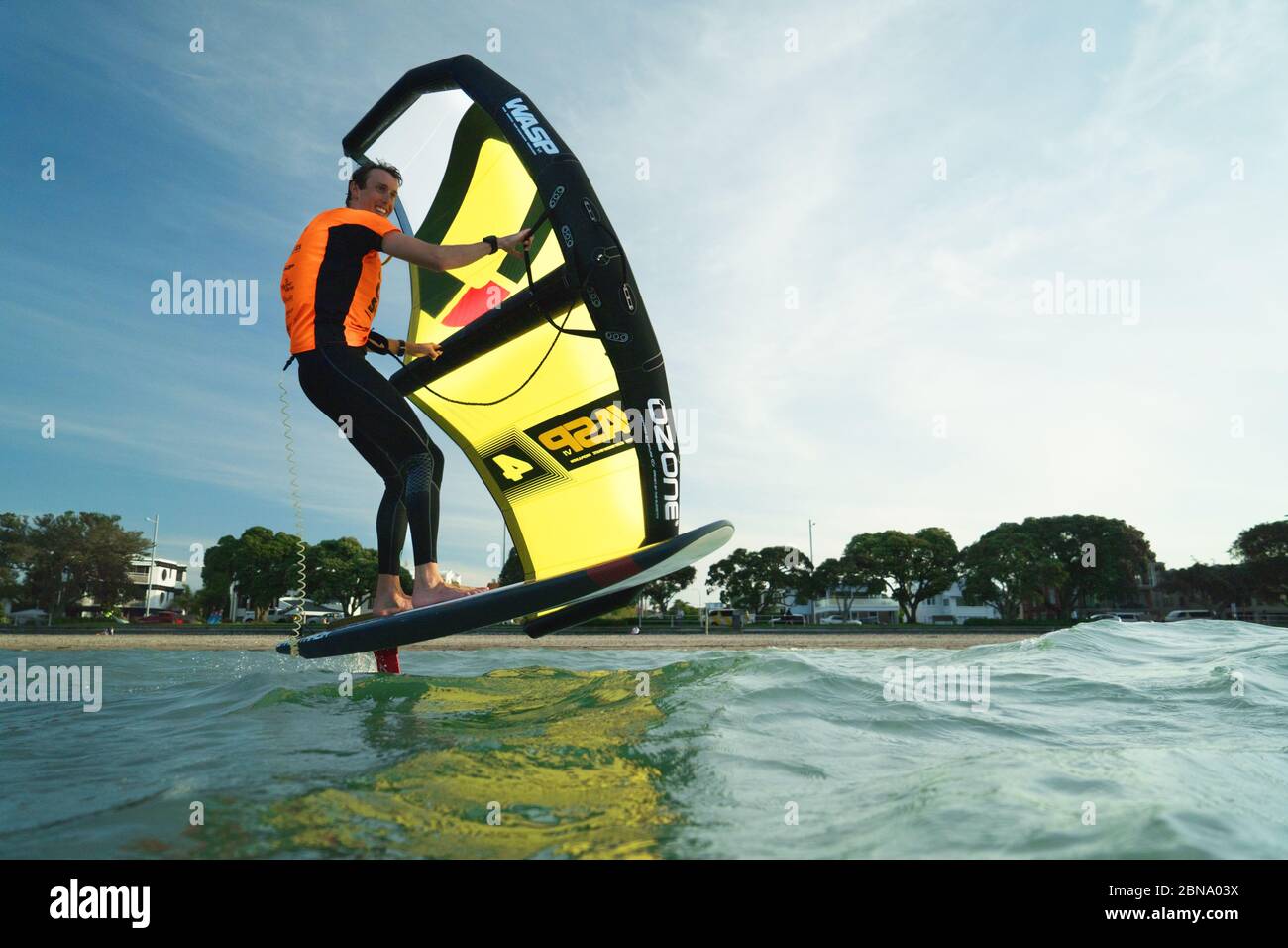 Hand held inflatable wing hi-res stock photography and images - Alamy