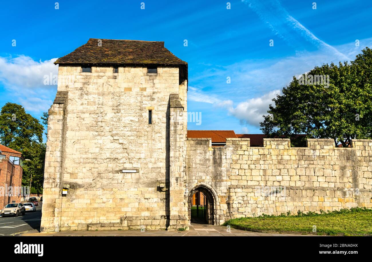 Fishergate Postern Tower in York, England Stock Photo - Alamy