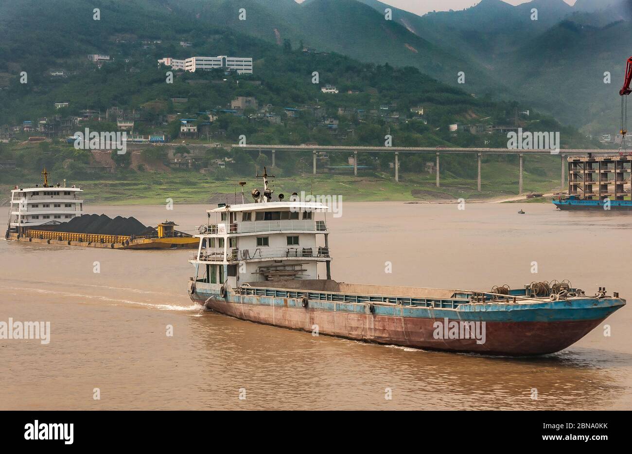 Empty barge hi-res stock photography and images - Alamy