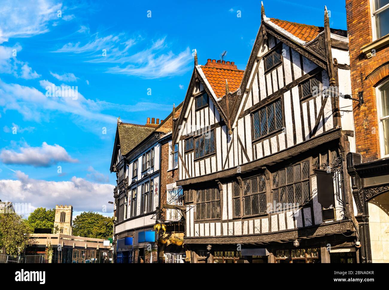 Traditional houses in York, England Stock Photo - Alamy