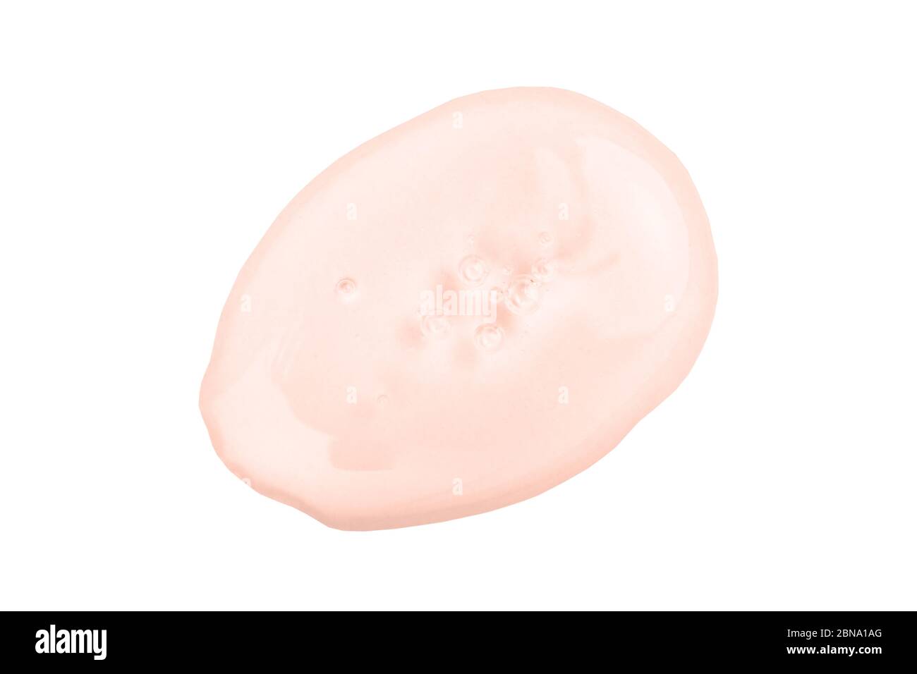 Hyaluronic acid serum swatch with vitamin C, snail saliva texture ...