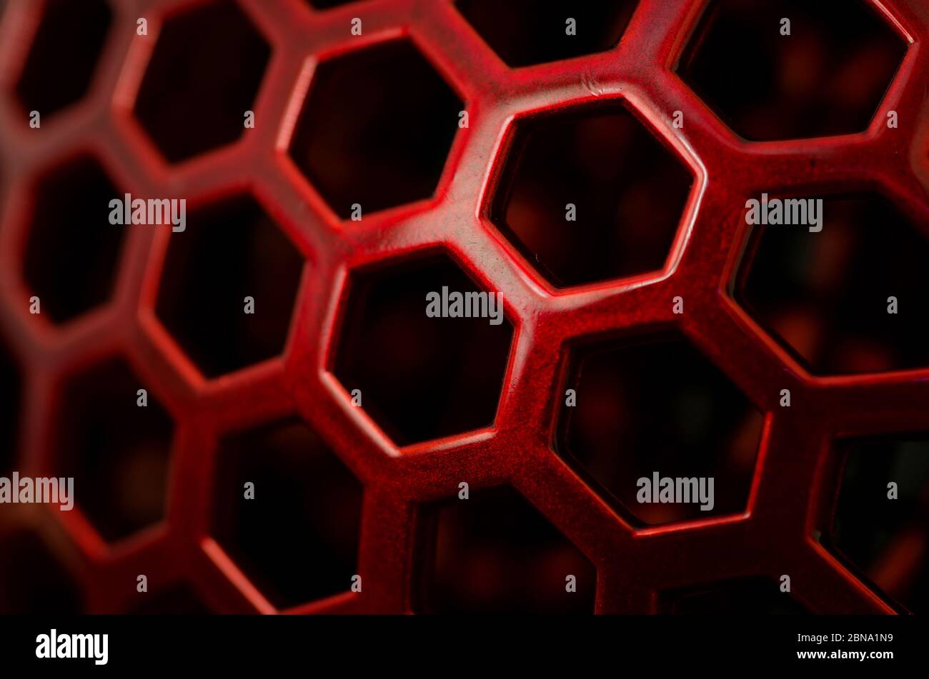 Hexagonal holes hi-res stock photography and images - Alamy