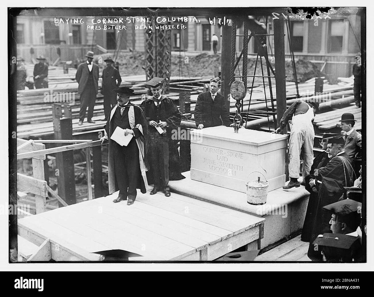 Laying Of The Corner Stone High Resolution Stock Photography and Images ...