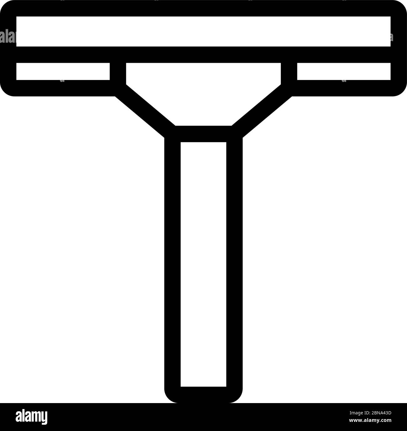 microfiber mop icon vector outline illustration Stock Vector Image ...