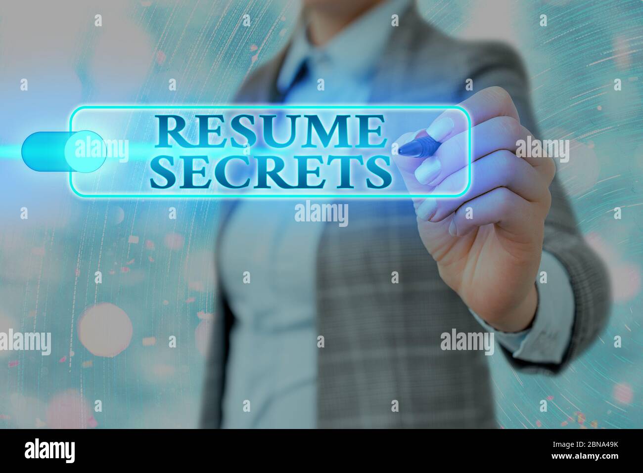 Writing note showing Resume Secrets. Business concept for Tips on ...