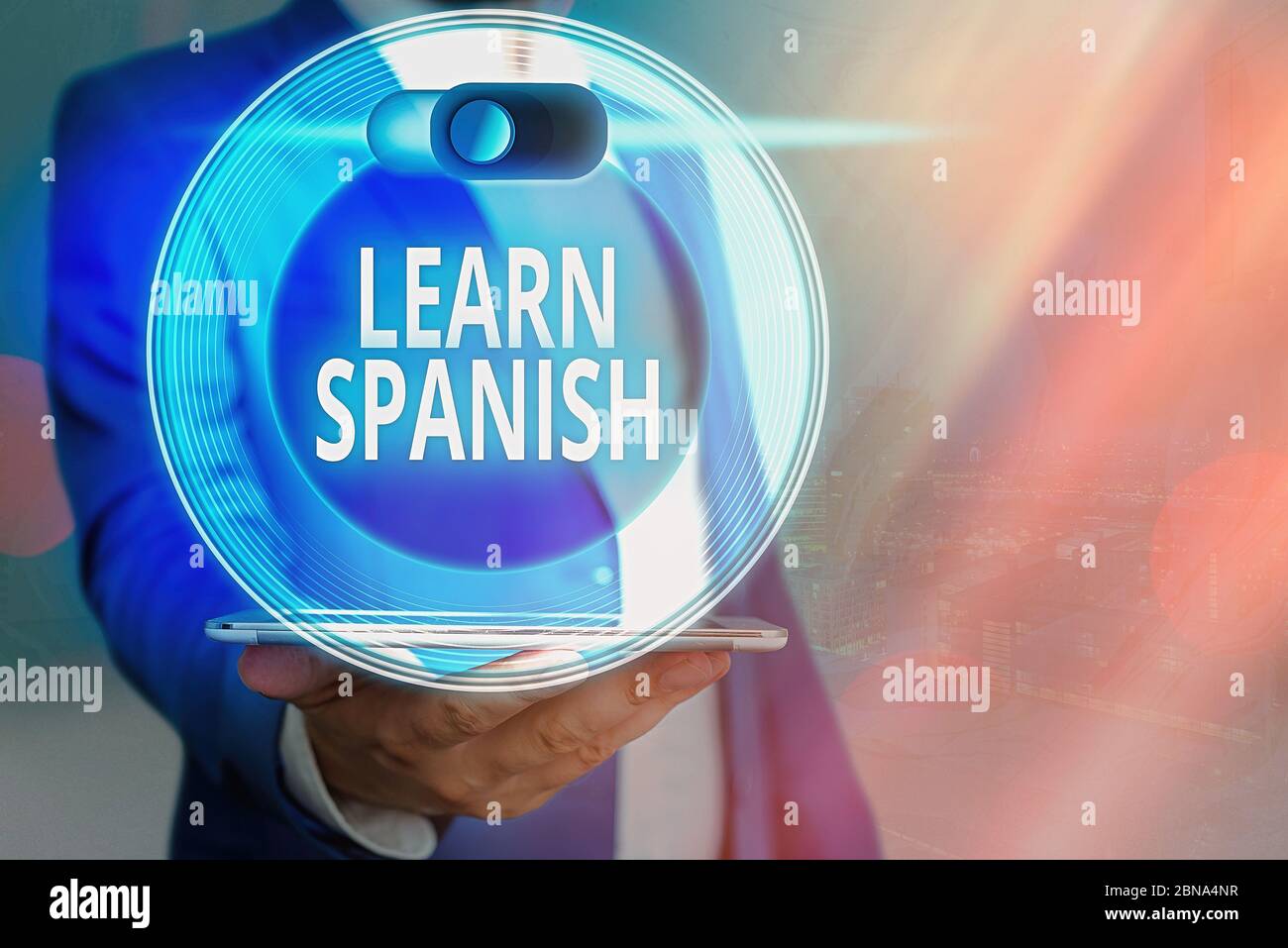 Handwriting text Learn Spanish. Conceptual photo Translation Language ...
