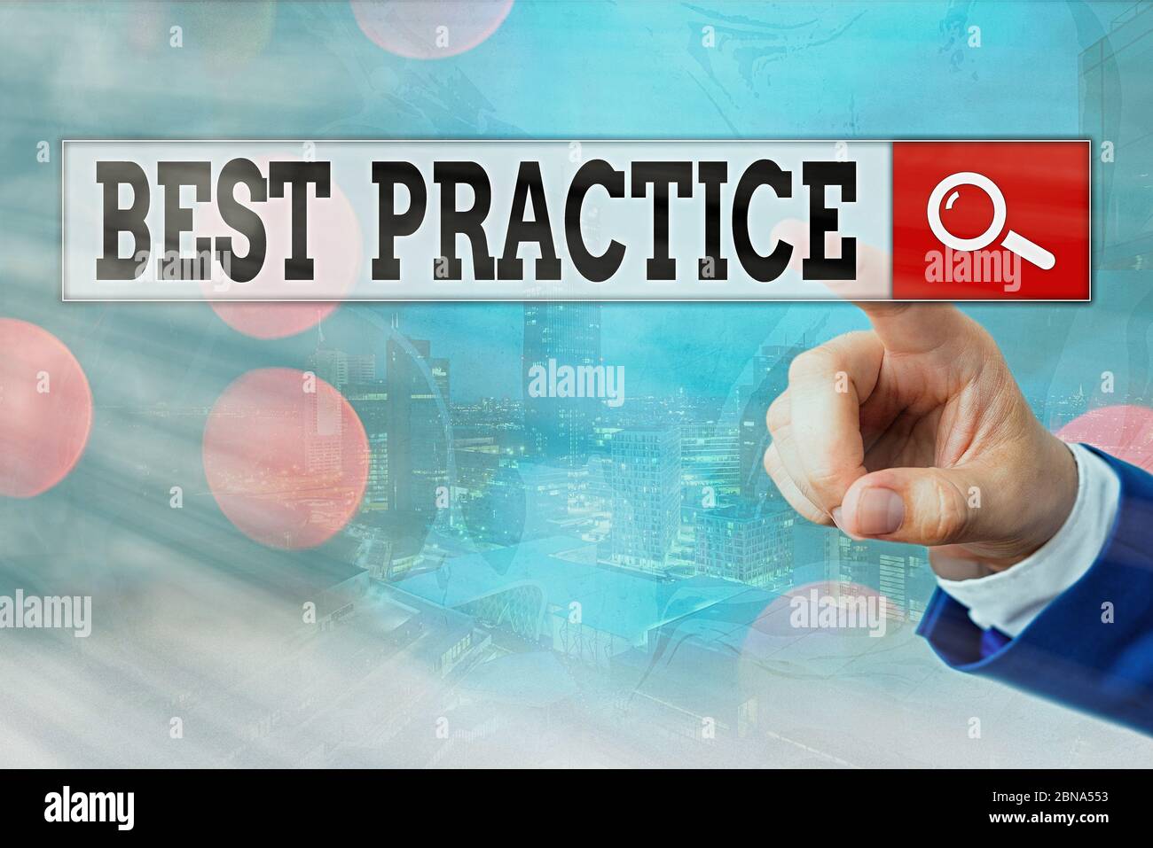 Writing note showing Best Practice. Business concept for Method ...