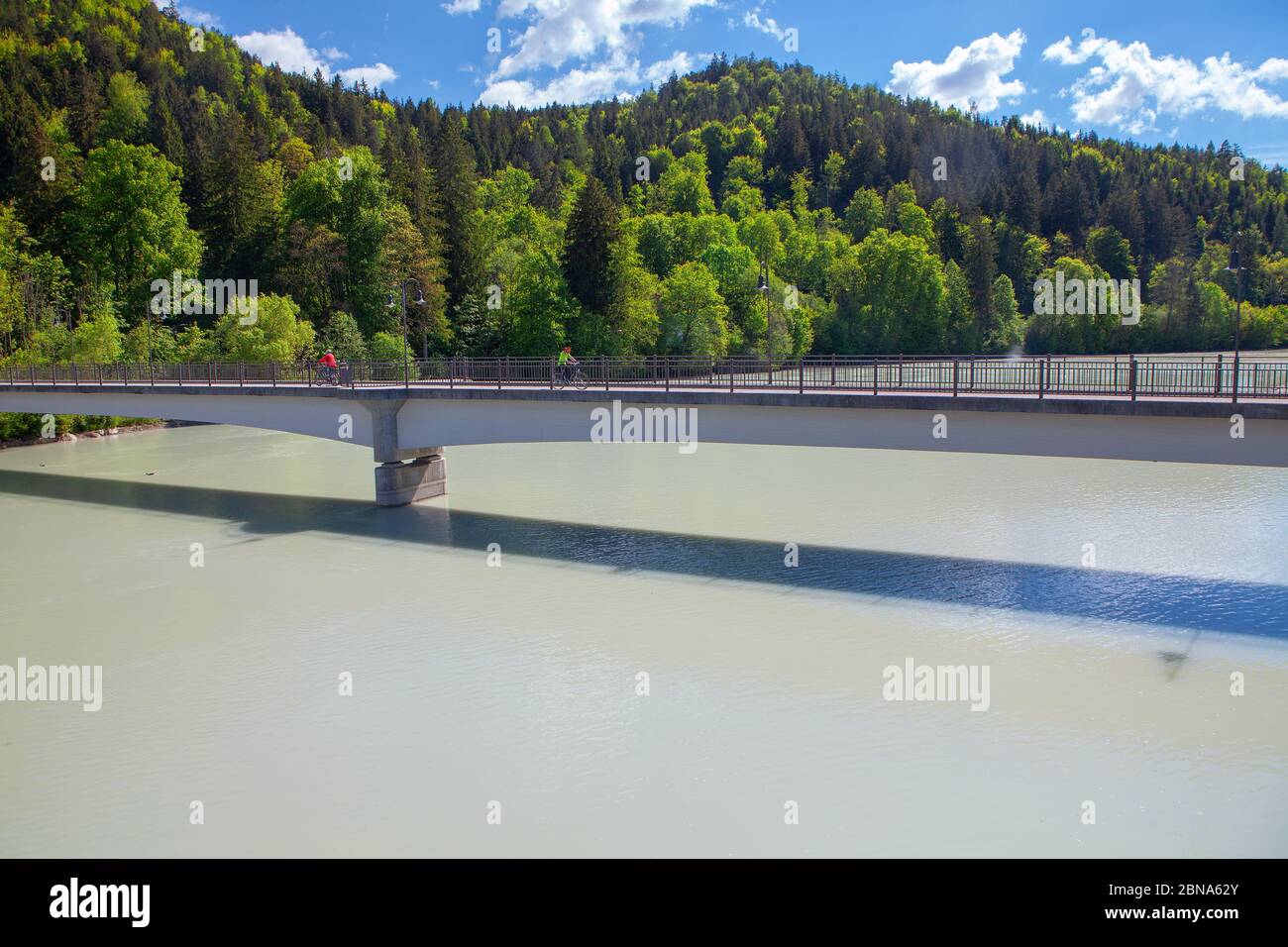 Lech bridge river road hi-res stock photography and images - Alamy