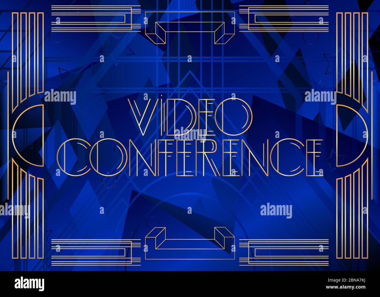 Video conference vector vectors hi-res stock photography and images - Alamy