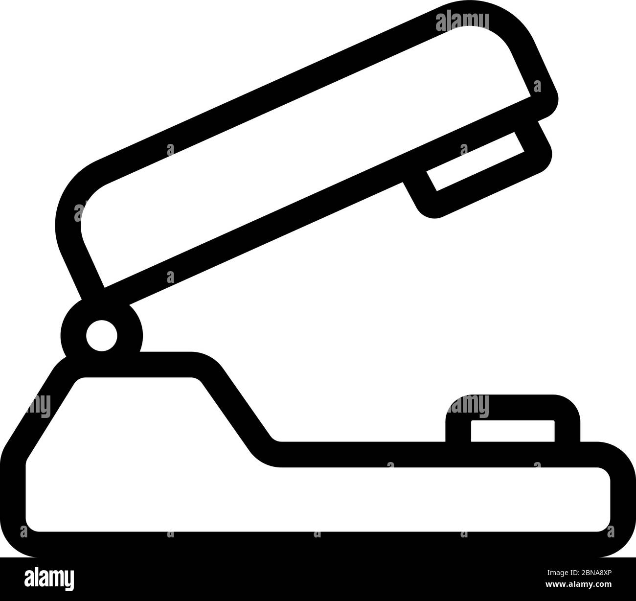 paper hole punch icon vector outline illustration Stock Vector Image ...