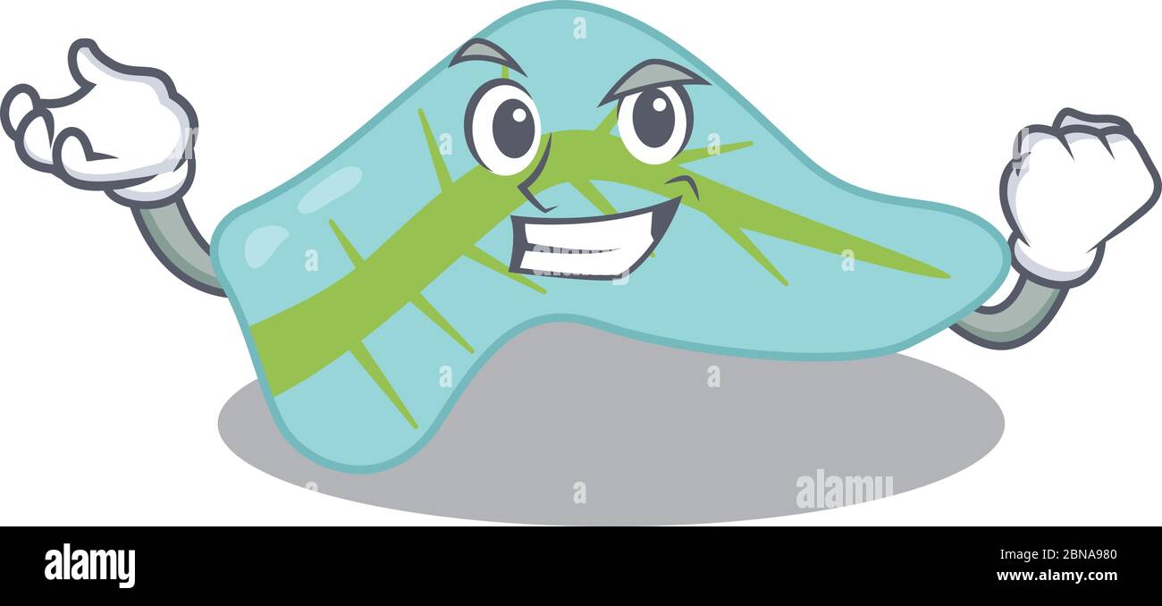 A funny cartoon design concept of pancreas with happy face Stock Vector ...