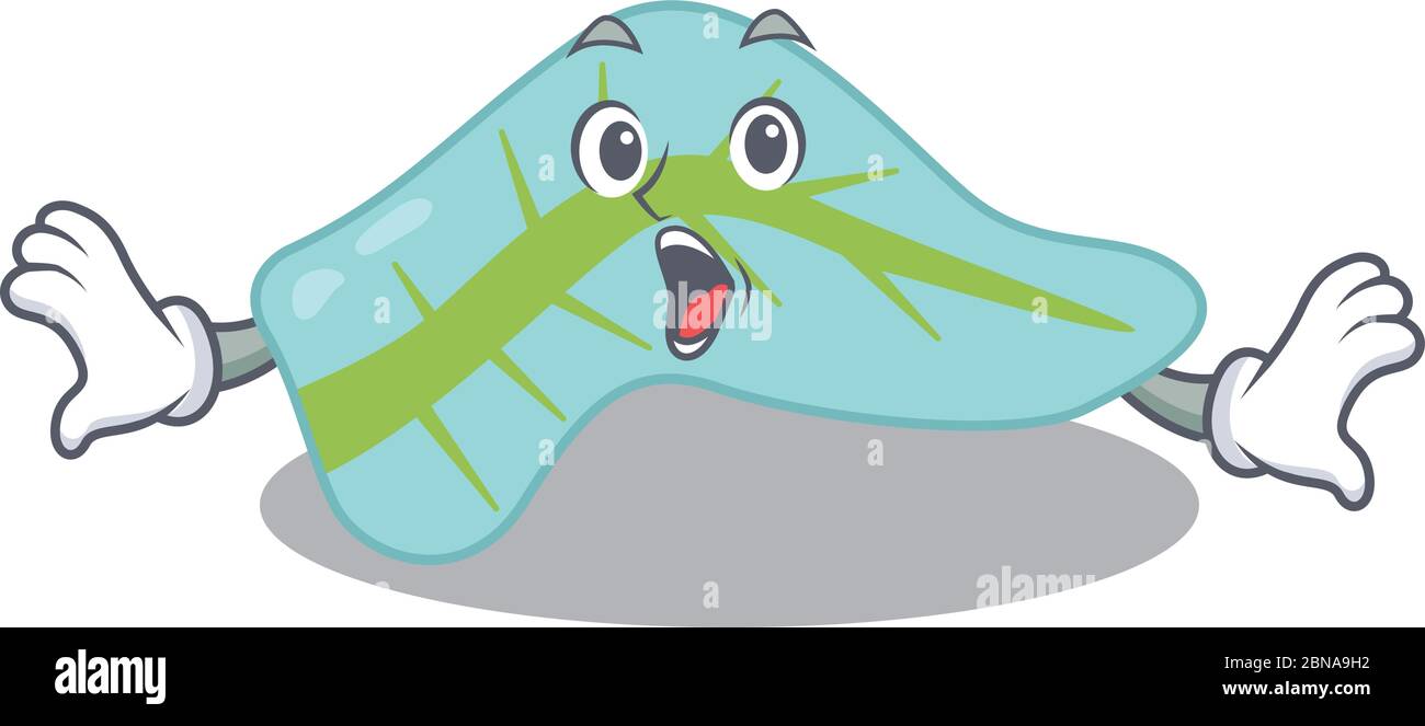 Pancreas mascot design concept having a surprised gesture Stock Vector ...
