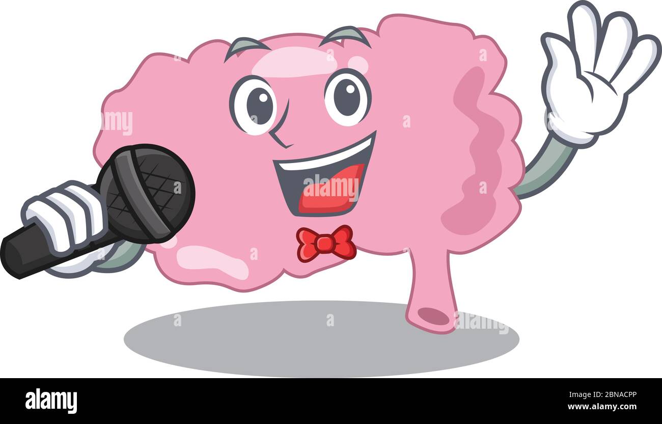Singing brain Stock Vector Images - Alamy