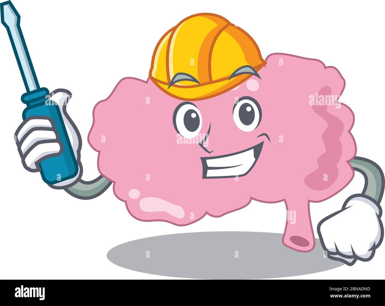 Brain caricature design concept worked as an automotive Stock Vector ...