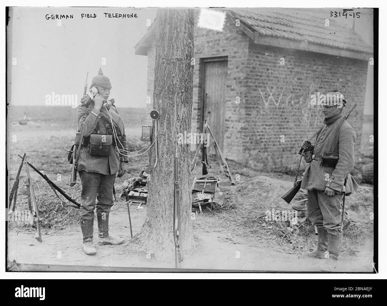 Old german telephone hi-res stock photography and images - Alamy