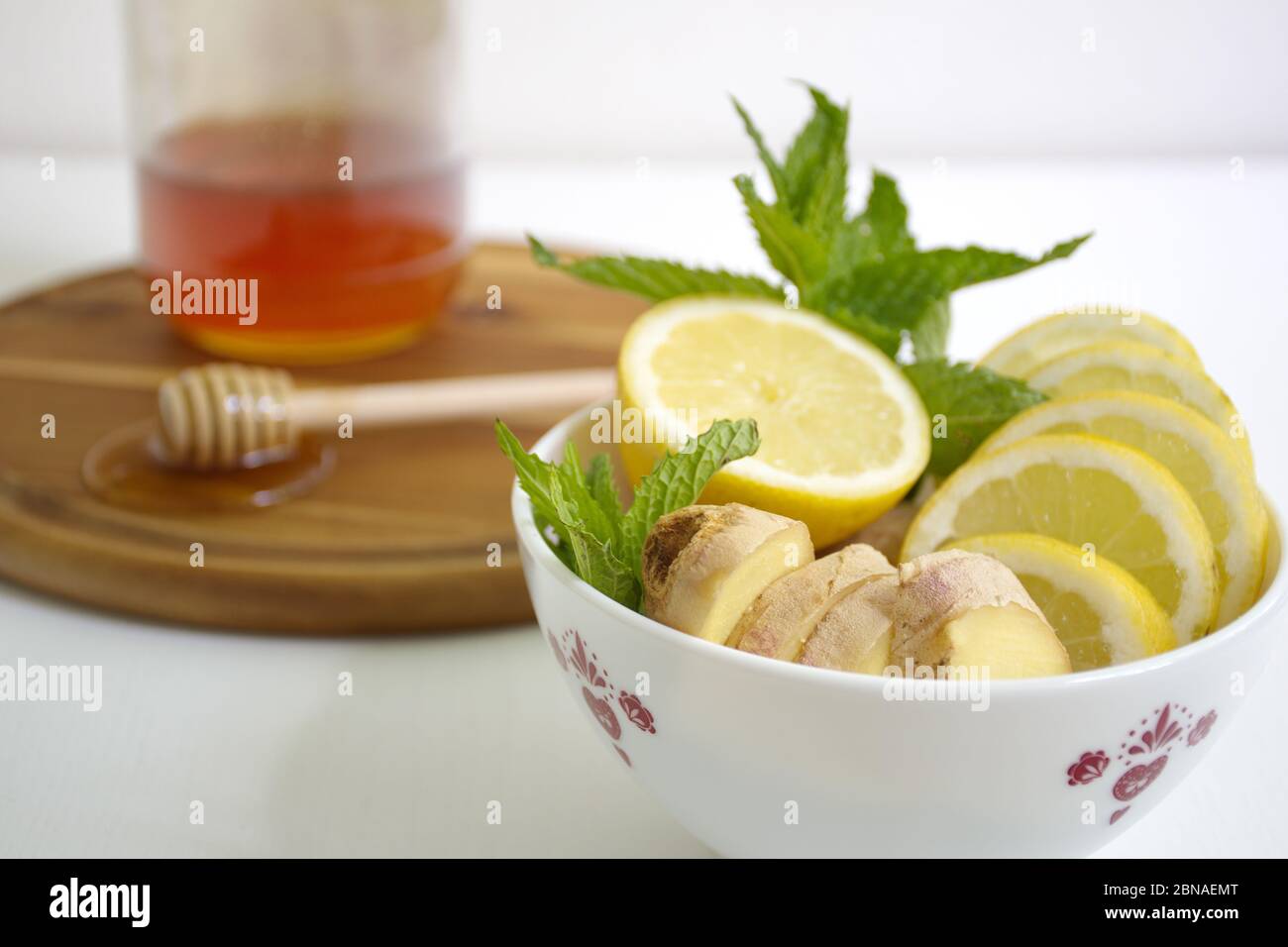 Ginger mint lemon hi-res stock photography and images - Alamy