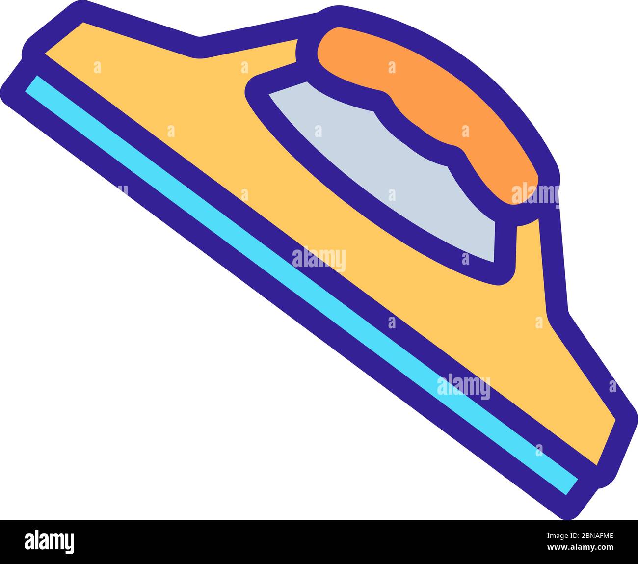 mop hand brush icon vector outline illustration Stock Vector Image ...