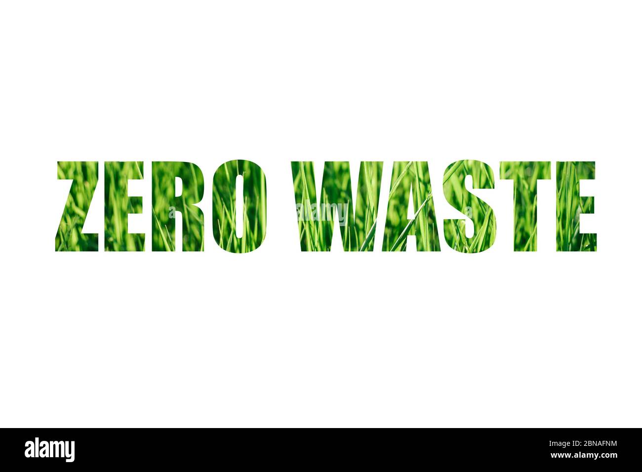 Zero waste word on Cut Out Stock Images & Pictures - Alamy