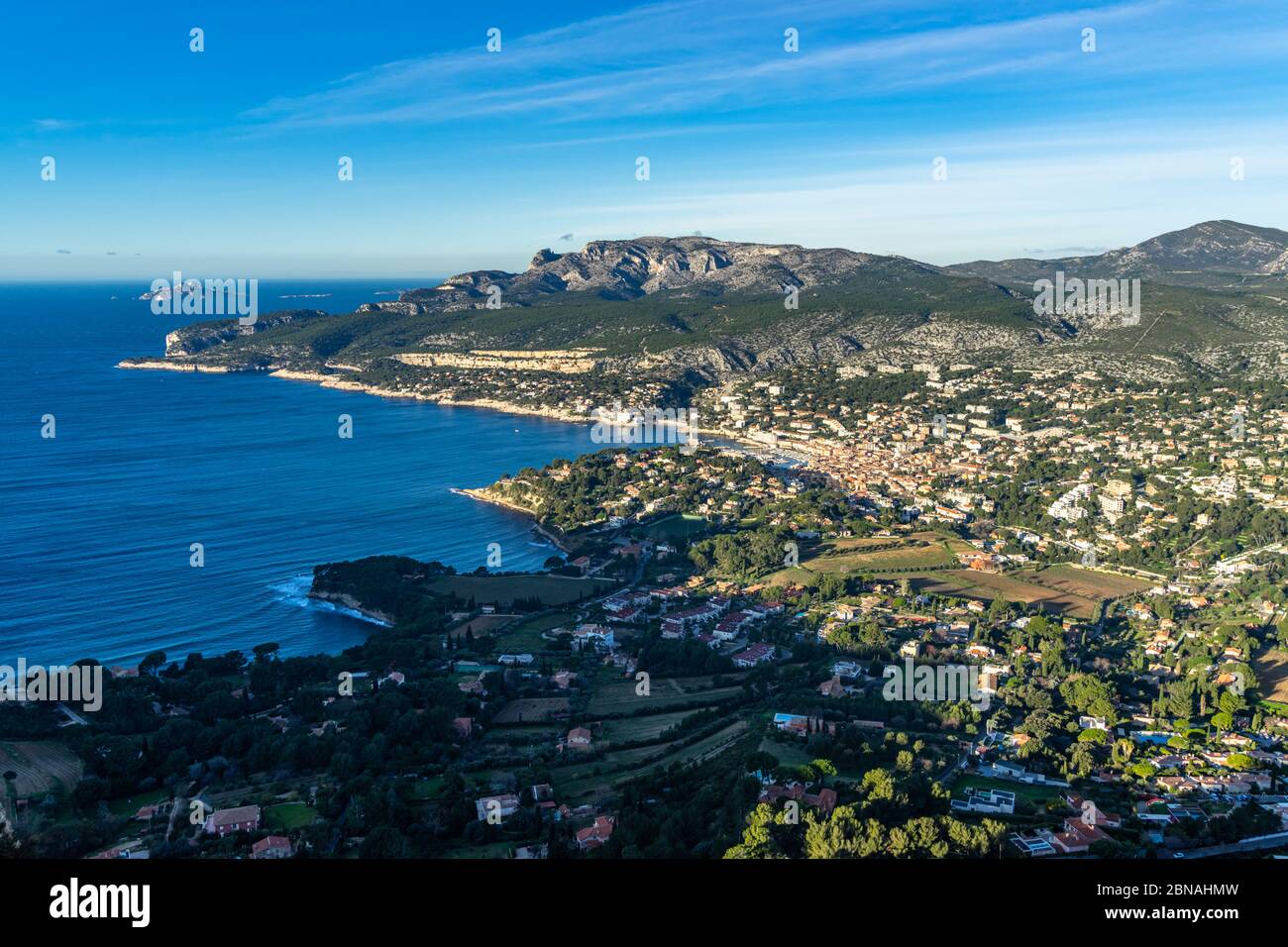 Cassis, france aerial hi-res stock photography and images - Alamy