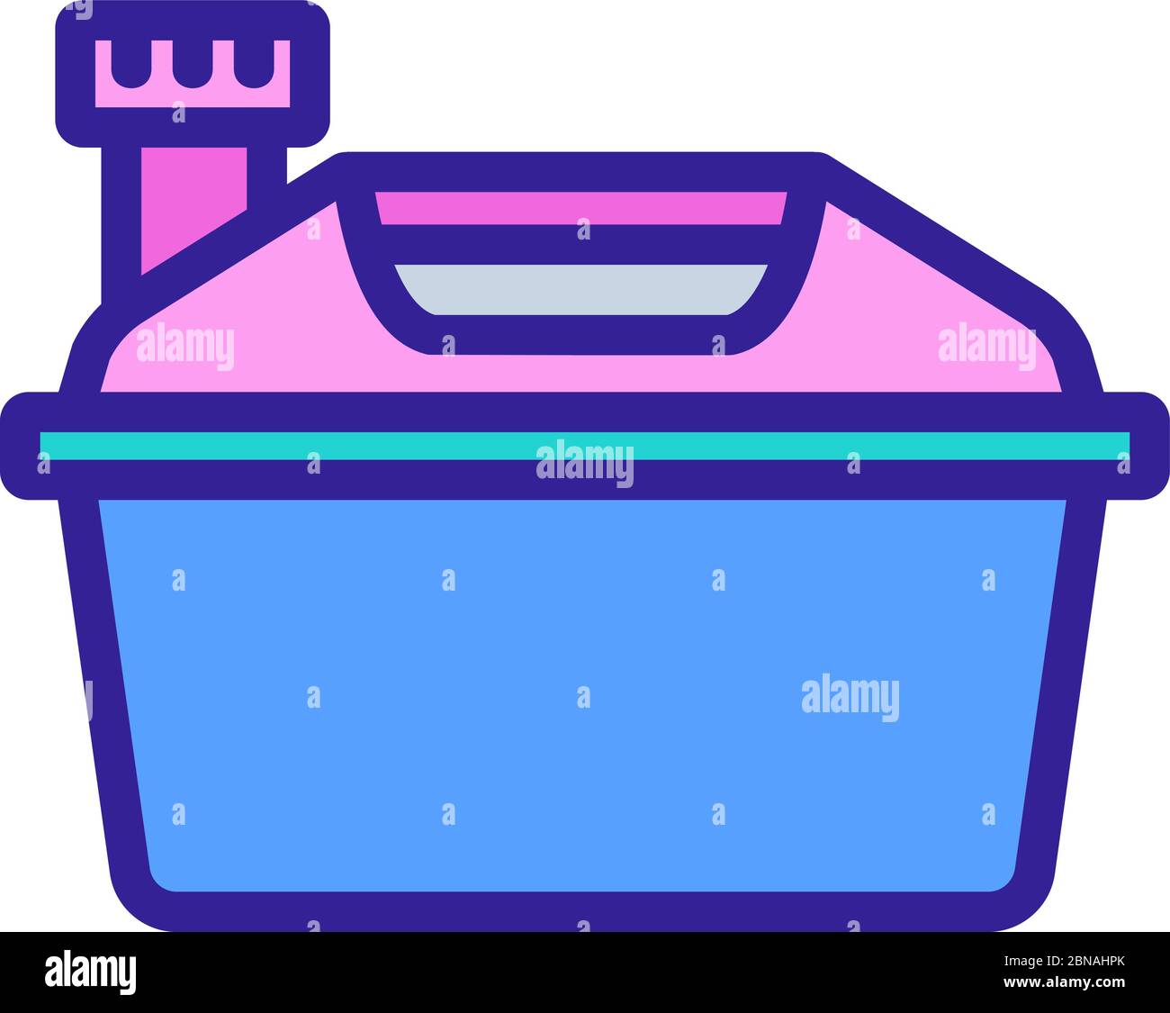 electric alternator icon vector outline illustration Stock Vector Image ...