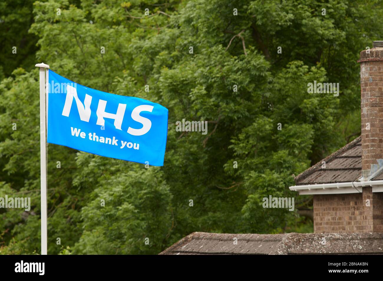 Flying the flag in gratitude to NHS staff during the coronavirus ...