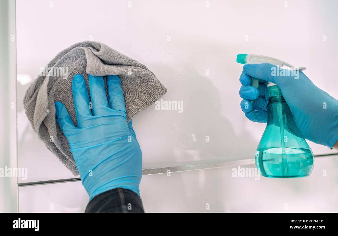 High touch surface clean hi-res stock photography and images - Alamy