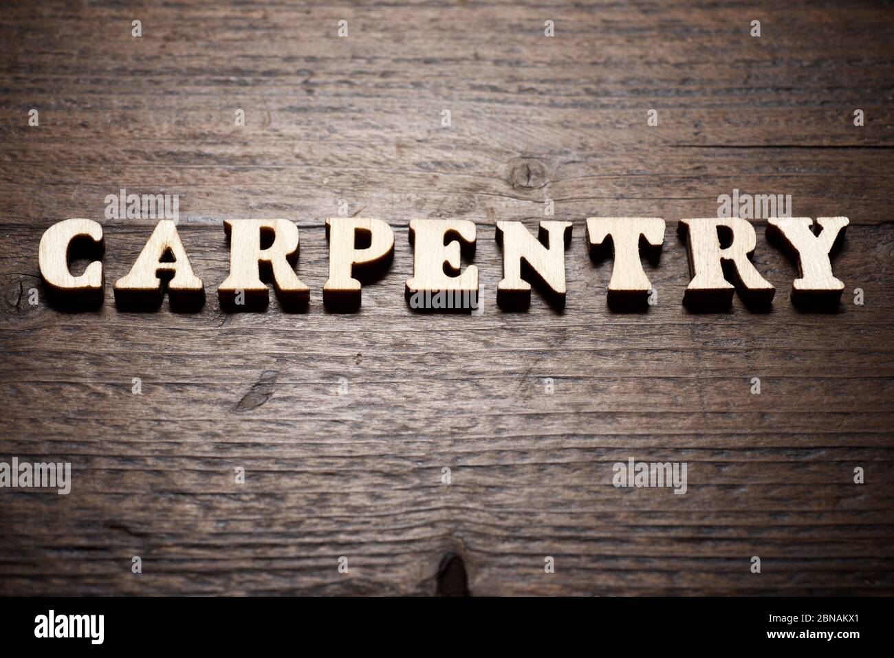 Carpentry word hi-res stock photography and images - Alamy
