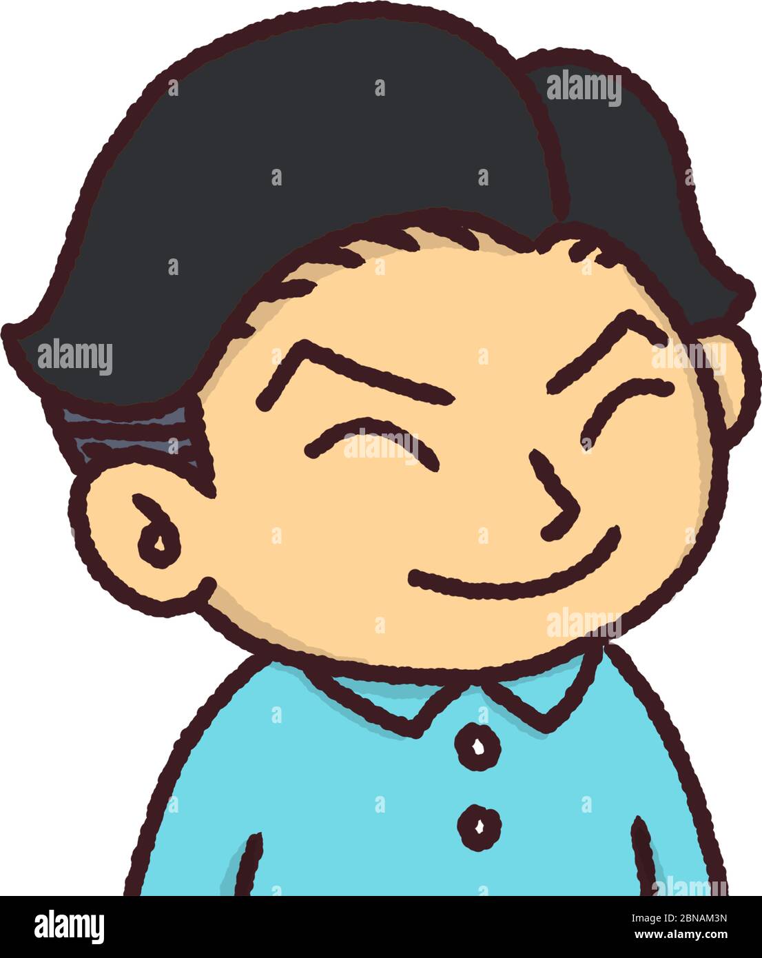 Cute people icons Stock Photo - Alamy