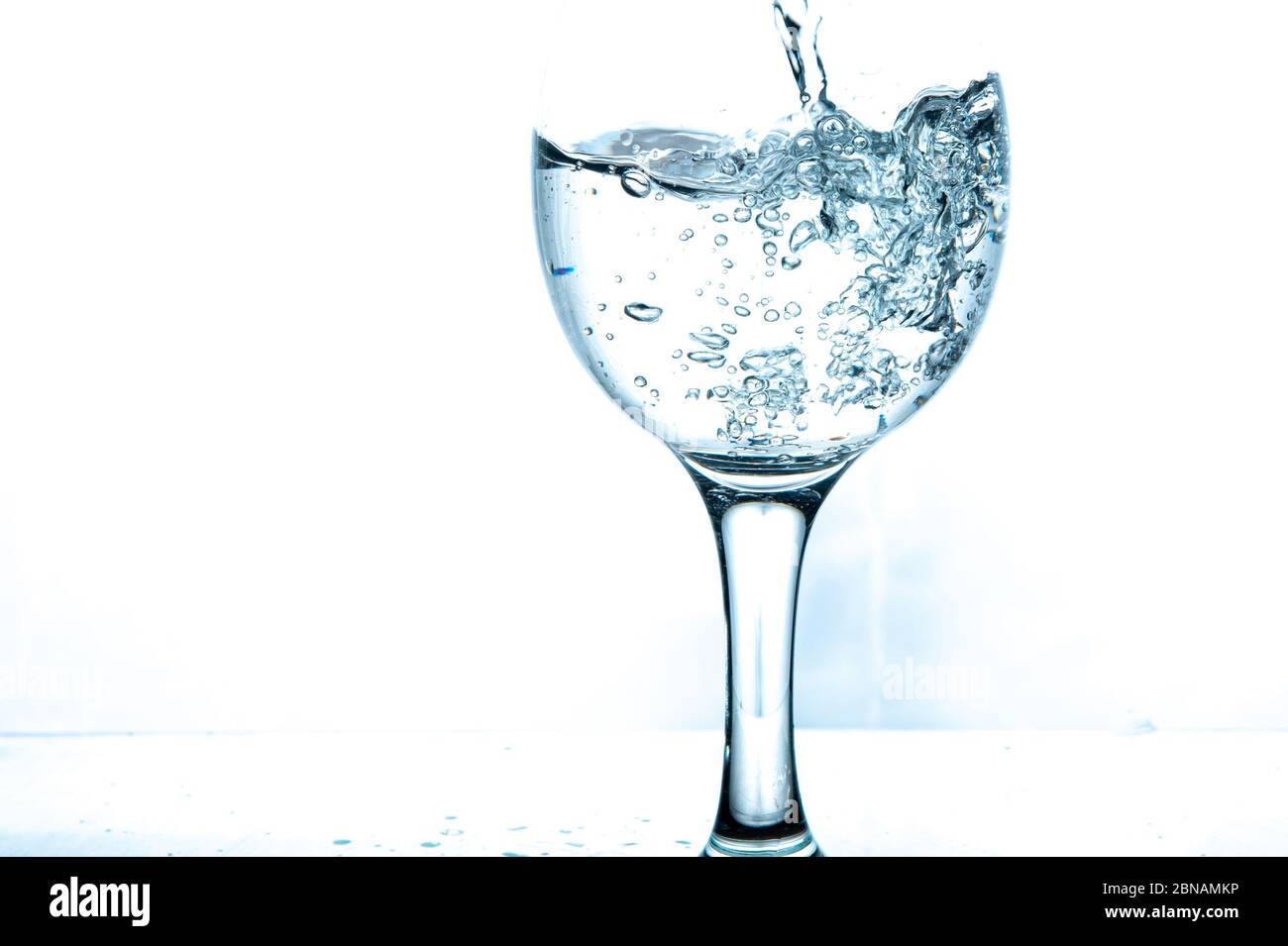 water splashing from glass isolated on white background isolated Stock ...