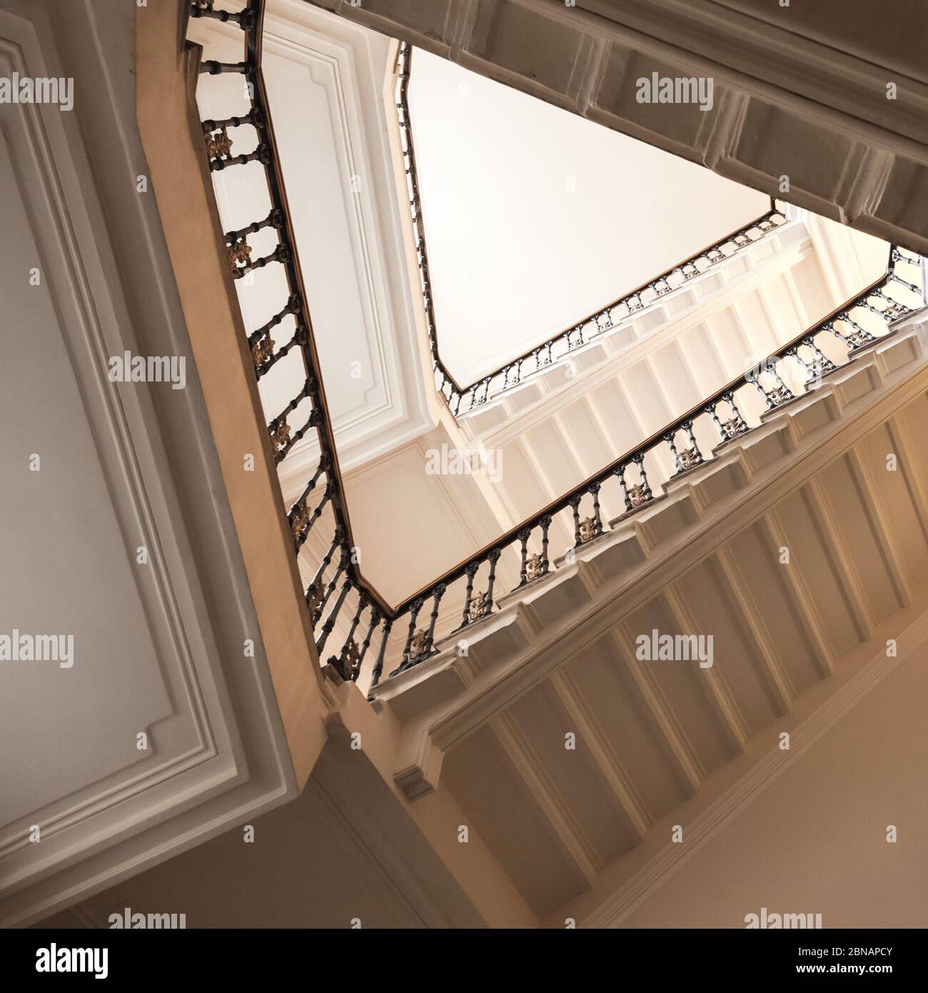 St. Petersburg, Russia - October 25, 2014: Abstract classic interior ...