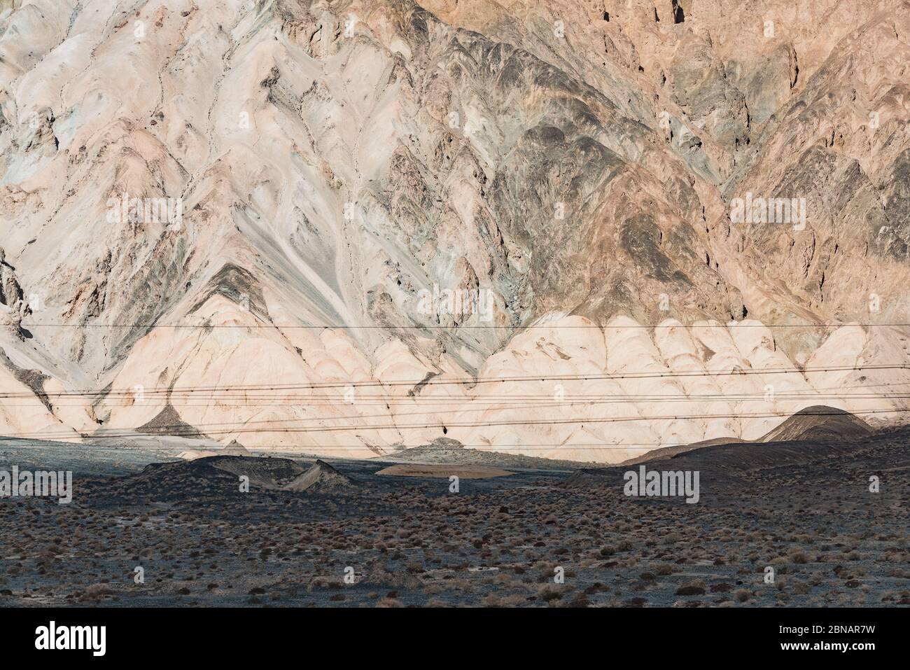Barren mountains on rocky desert landscape Stock Photo - Alamy