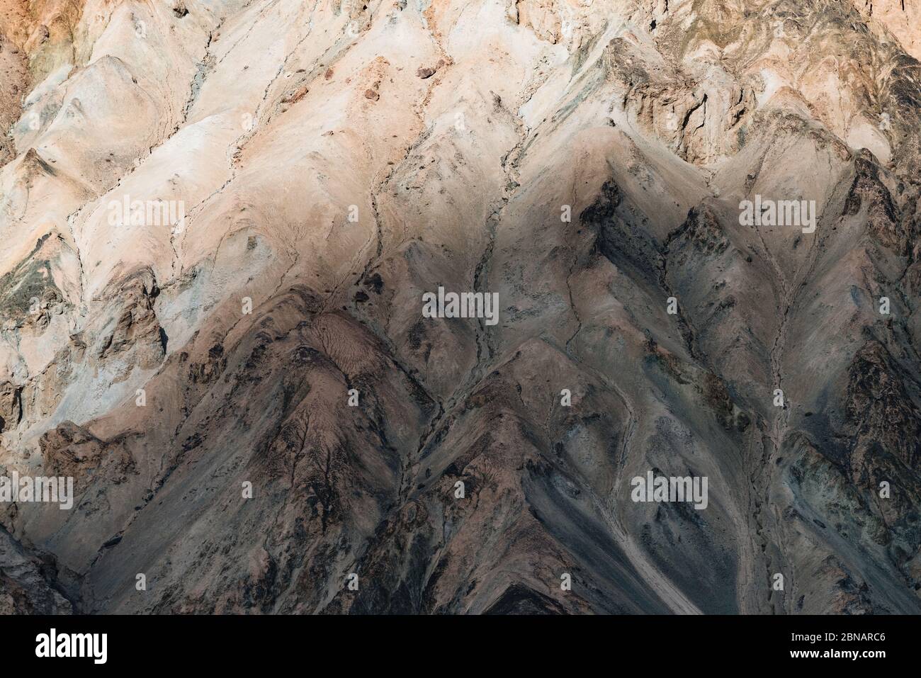 Barren mountains on rocky desert landscape Stock Photo - Alamy