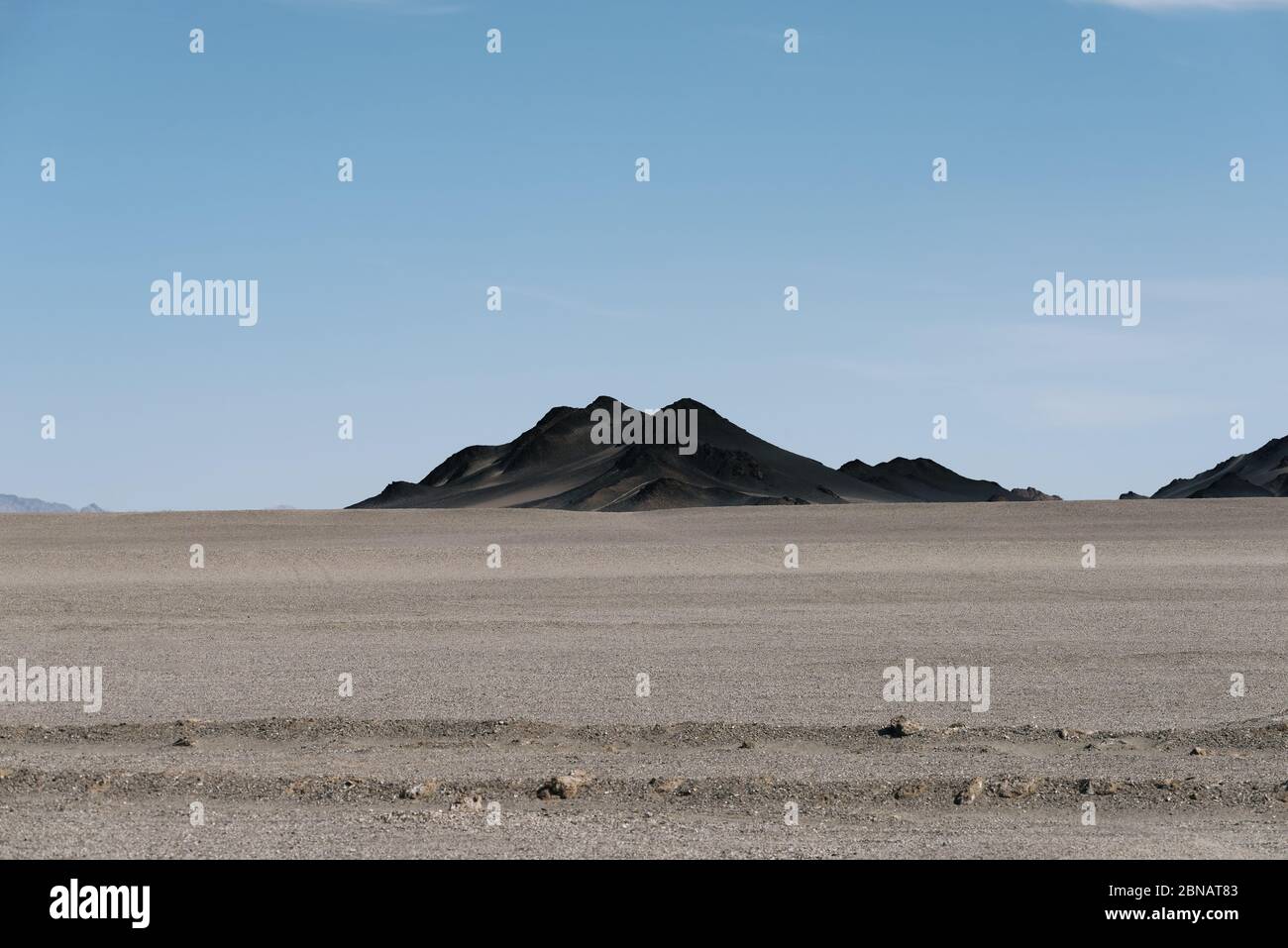 Barren mountains on rocky desert landscape Stock Photo - Alamy