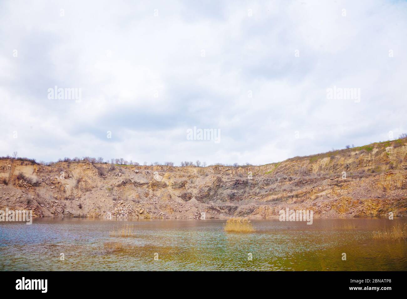 pure, deep, cold mountain lake Stock Photo - Alamy