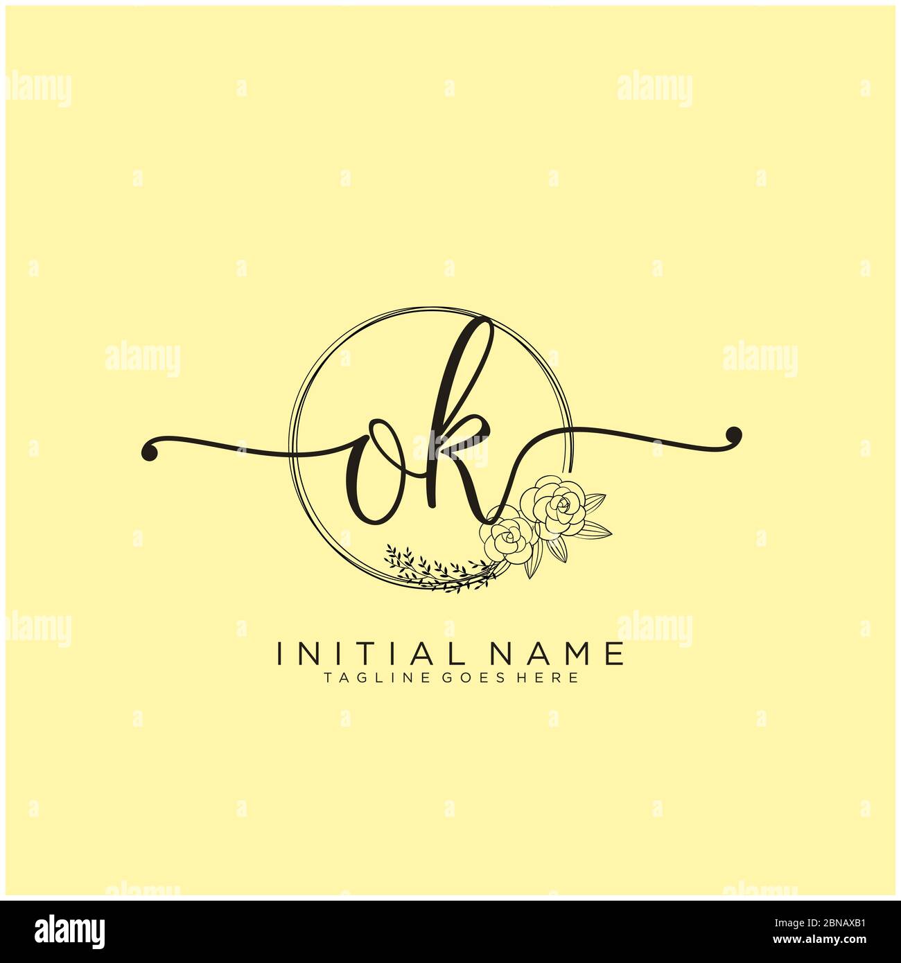 Ok design Stock Vector Images - Alamy