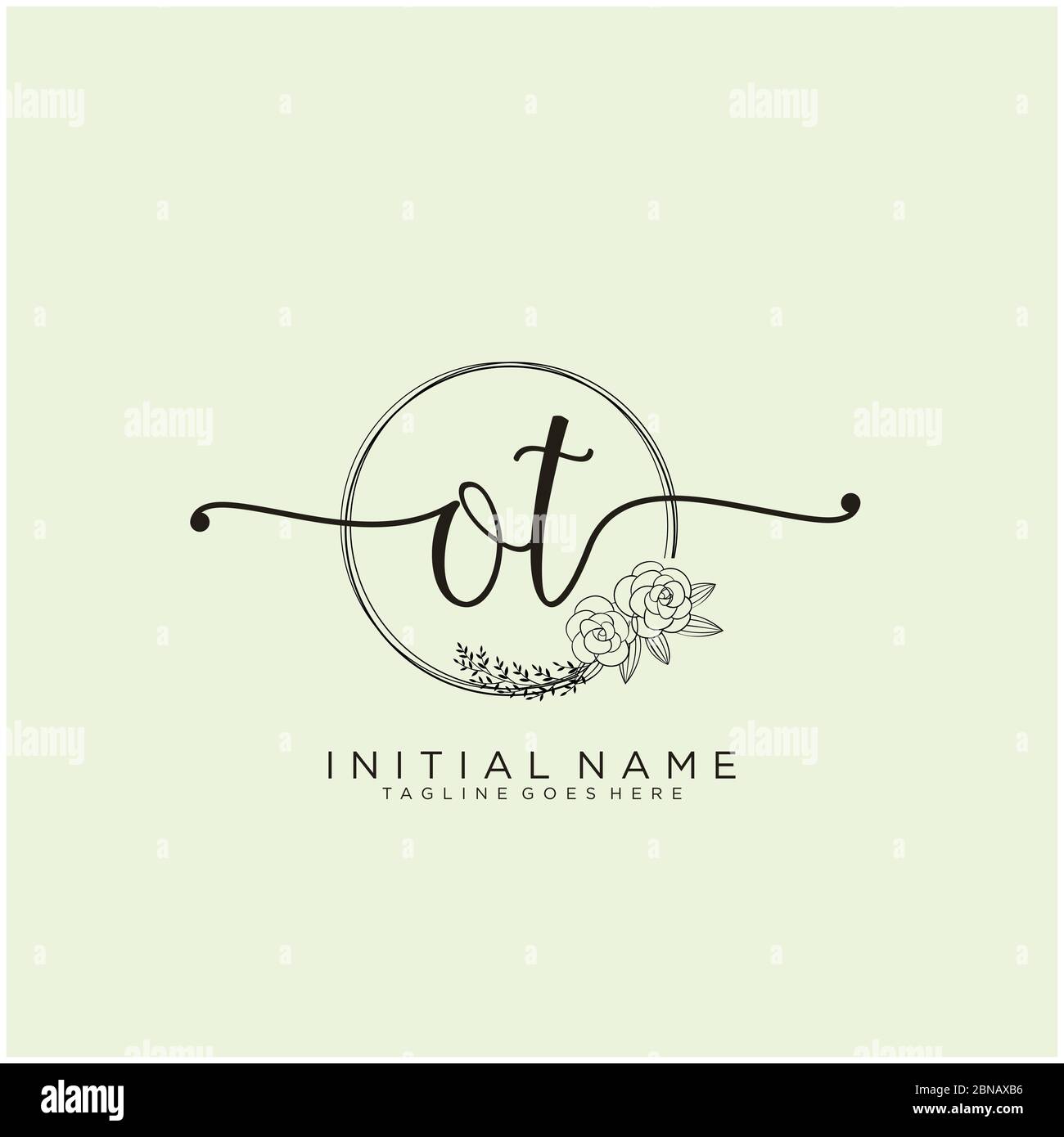 Ot letter logo hi-res stock photography and images - Alamy