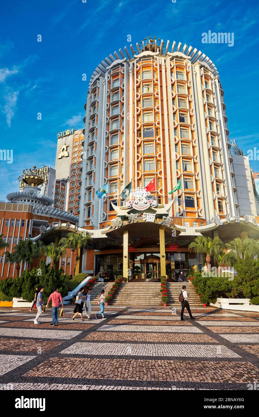 Lisboa hotel macau hi-res stock photography and images - Alamy