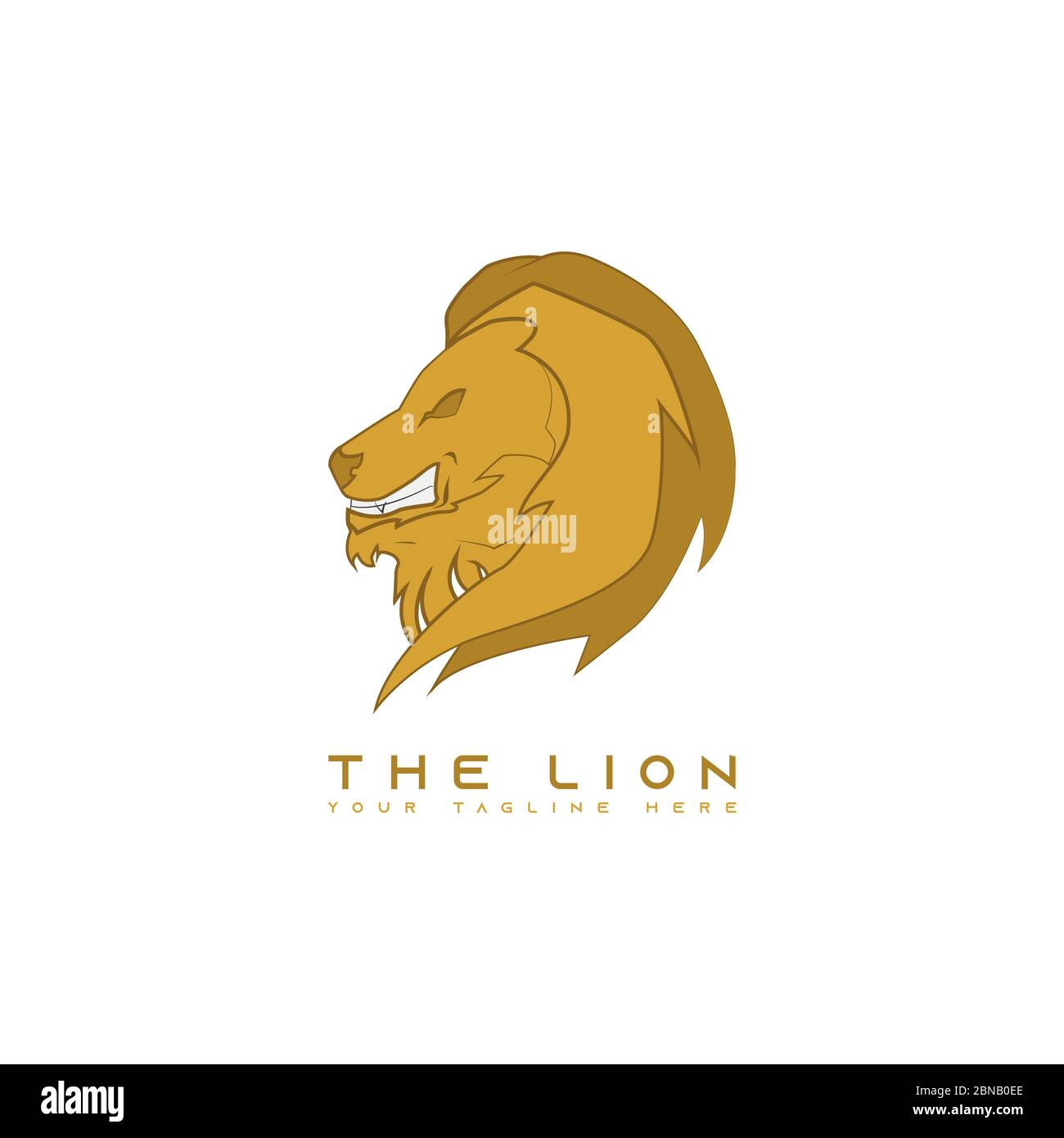 This is a picture of a lion's head facing left. This picture is ...