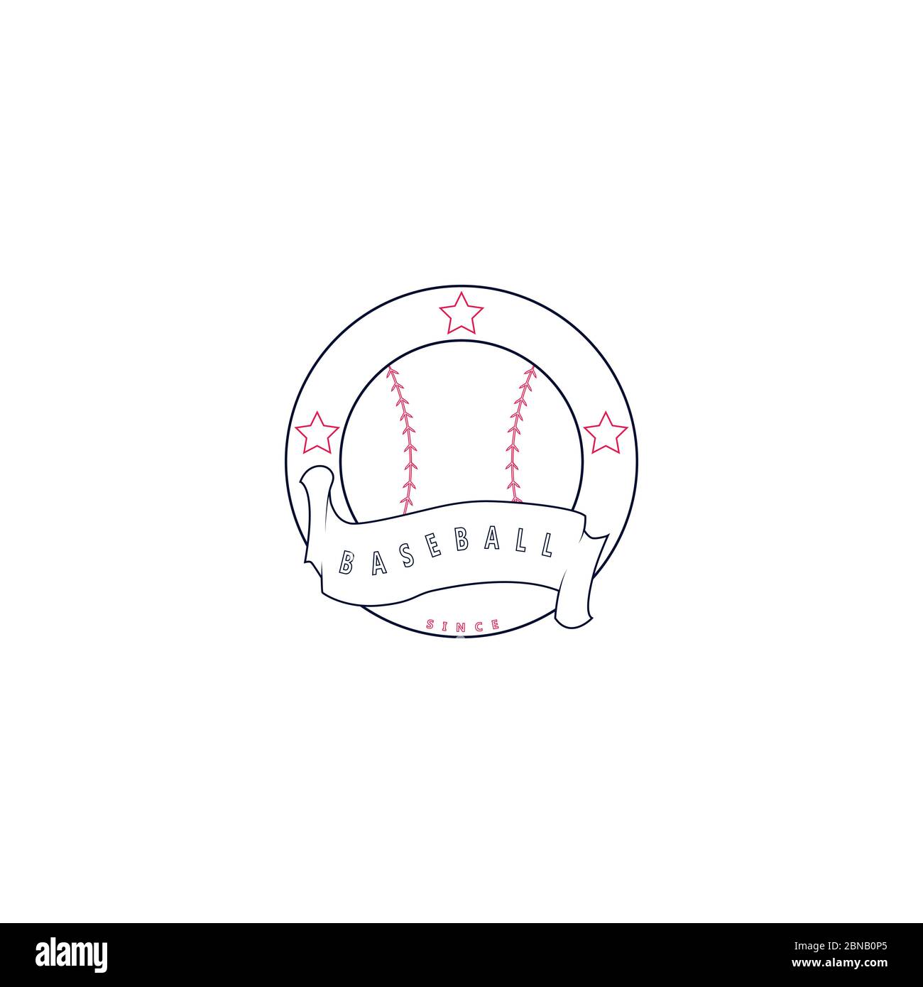 This is a symbol logo image intended for baseball organizations / clubs ...