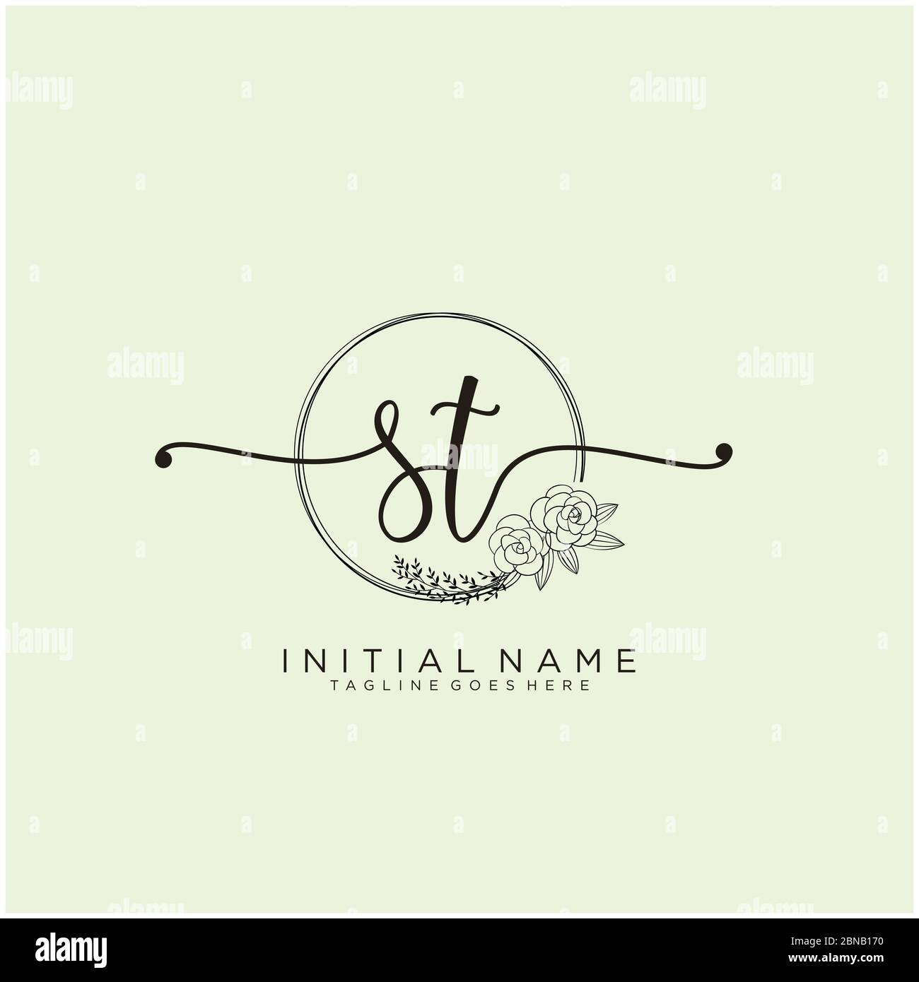 Initial st hi-res stock photography and images - Alamy