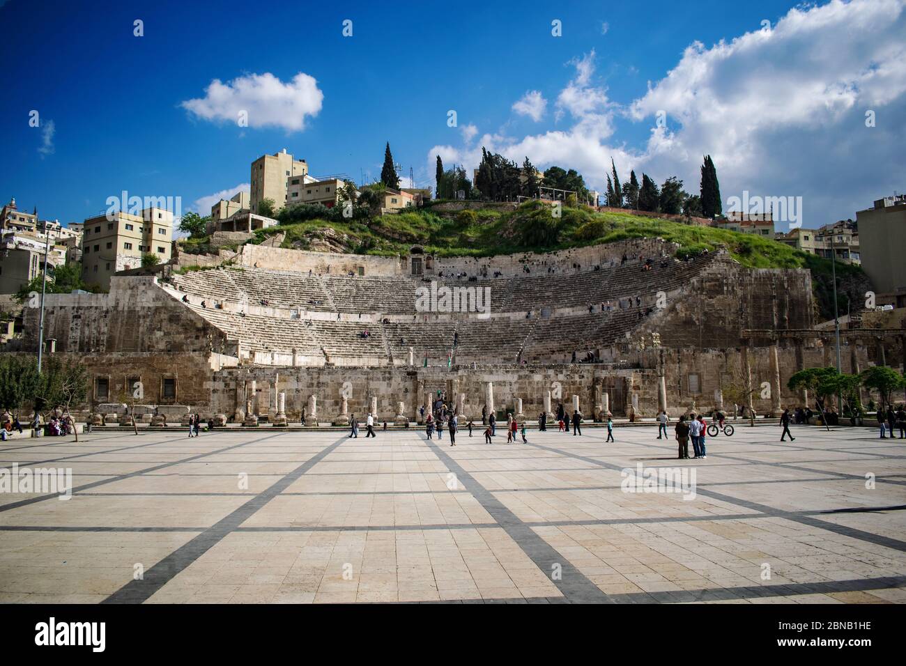 Amman amphitheatre, Jordan Stock Photo - Alamy