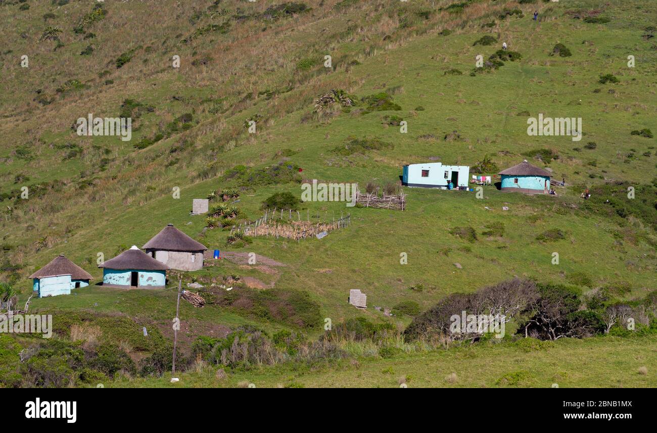 rural housing Eastern Cape , South Africa Stock Photo - Alamy