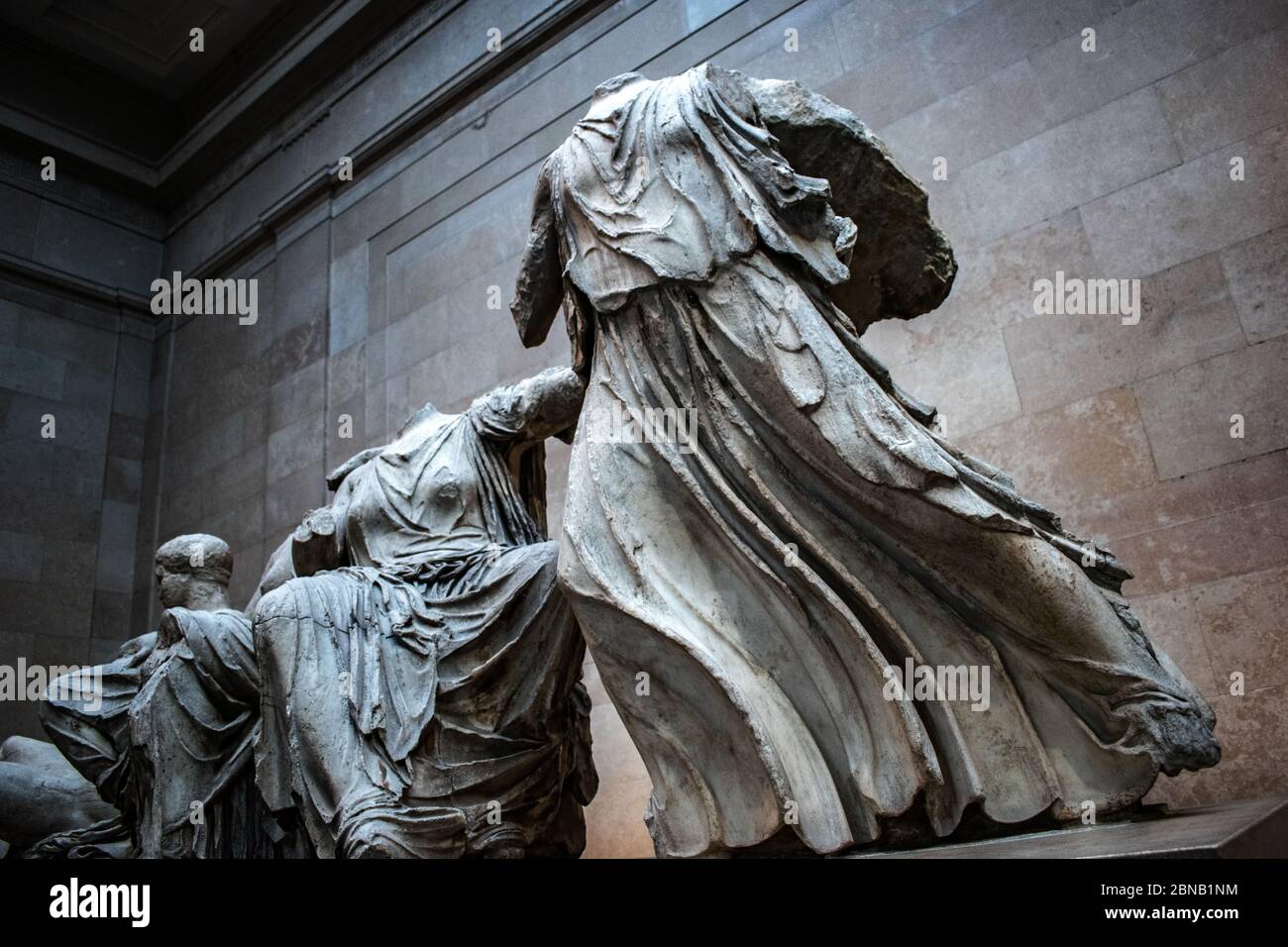 The Parthenon sculptures, British Museum Stock Photo - Alamy
