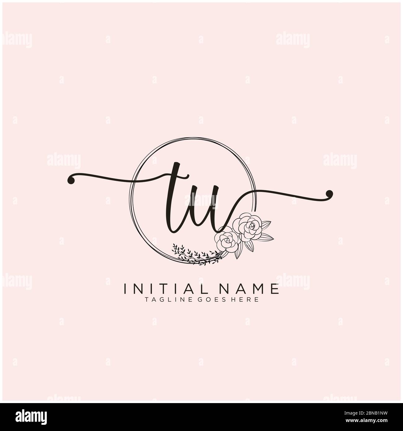 Letter tu logo hi-res stock photography and images - Alamy